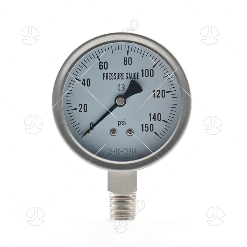 Stainless Steel Pressure Gauge - China J&O Fluid Control